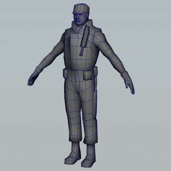 mercenary ready 3d model