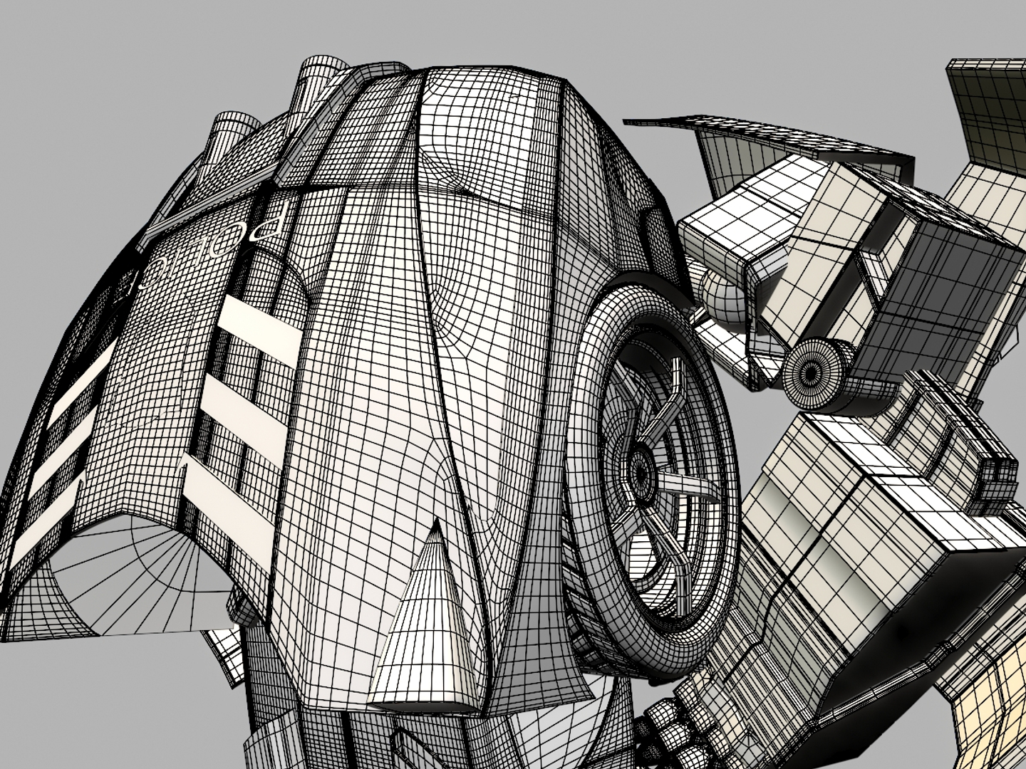 3D autobot streetwise model - TurboSquid 1206052