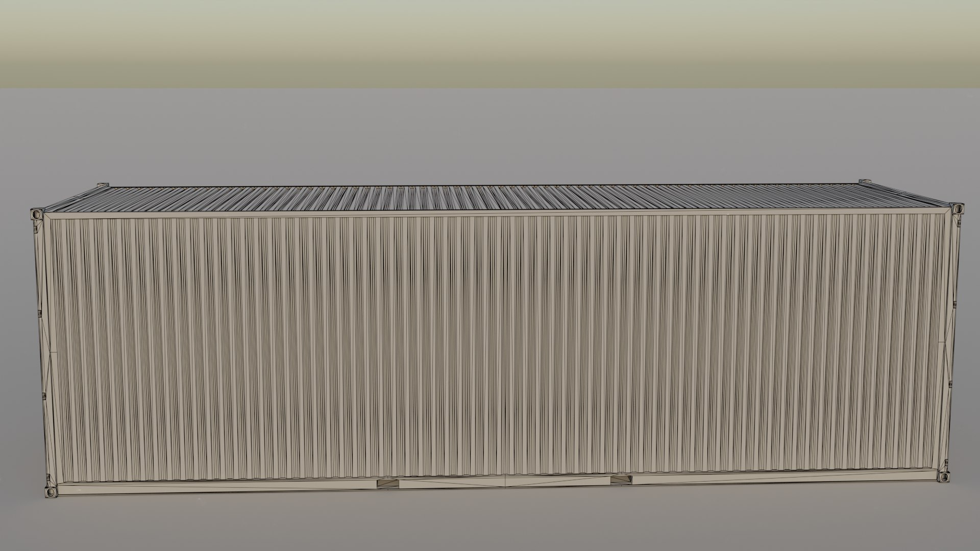 3D Container Model - TurboSquid 1736108