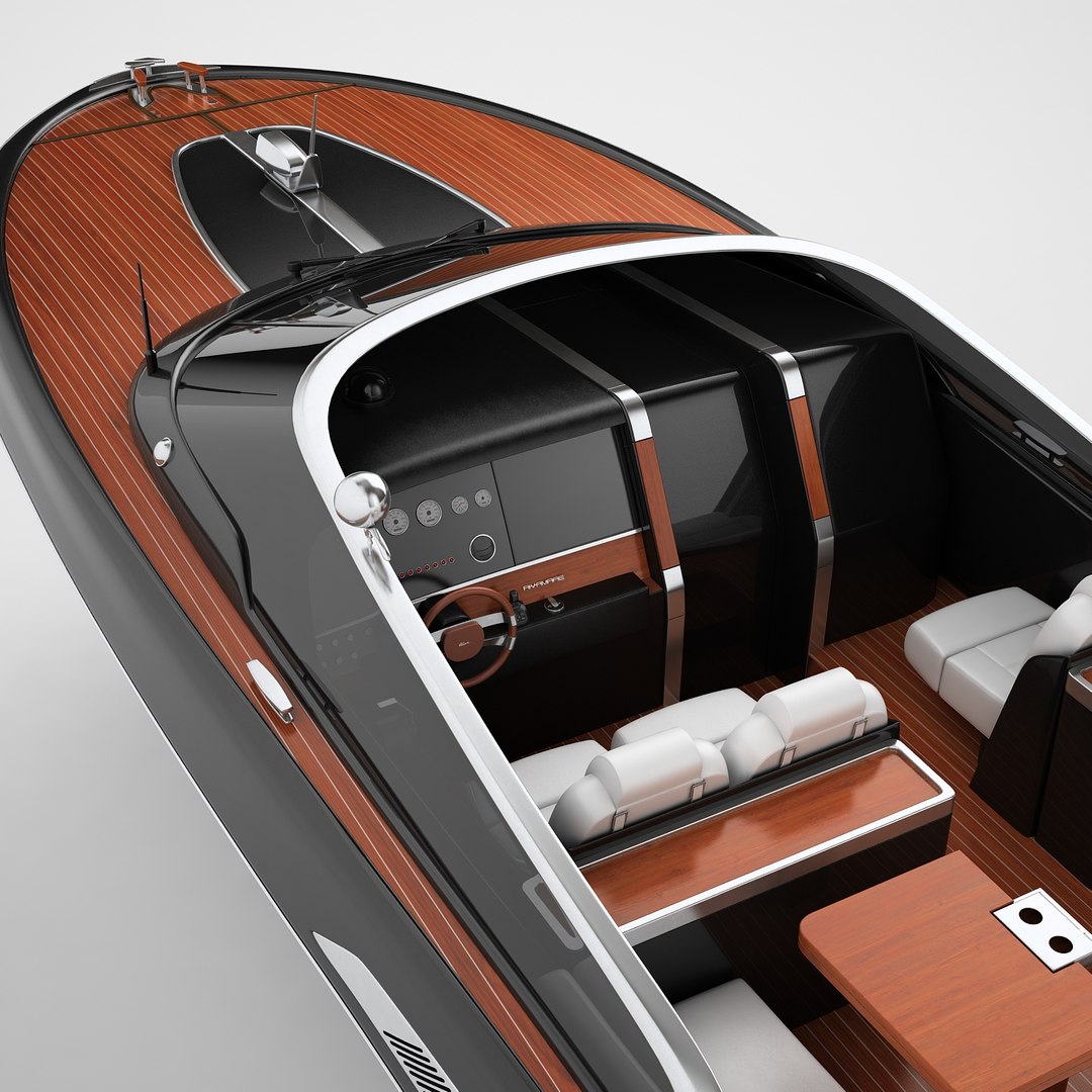 3D model riva rivamere speedboat - TurboSquid 1159476