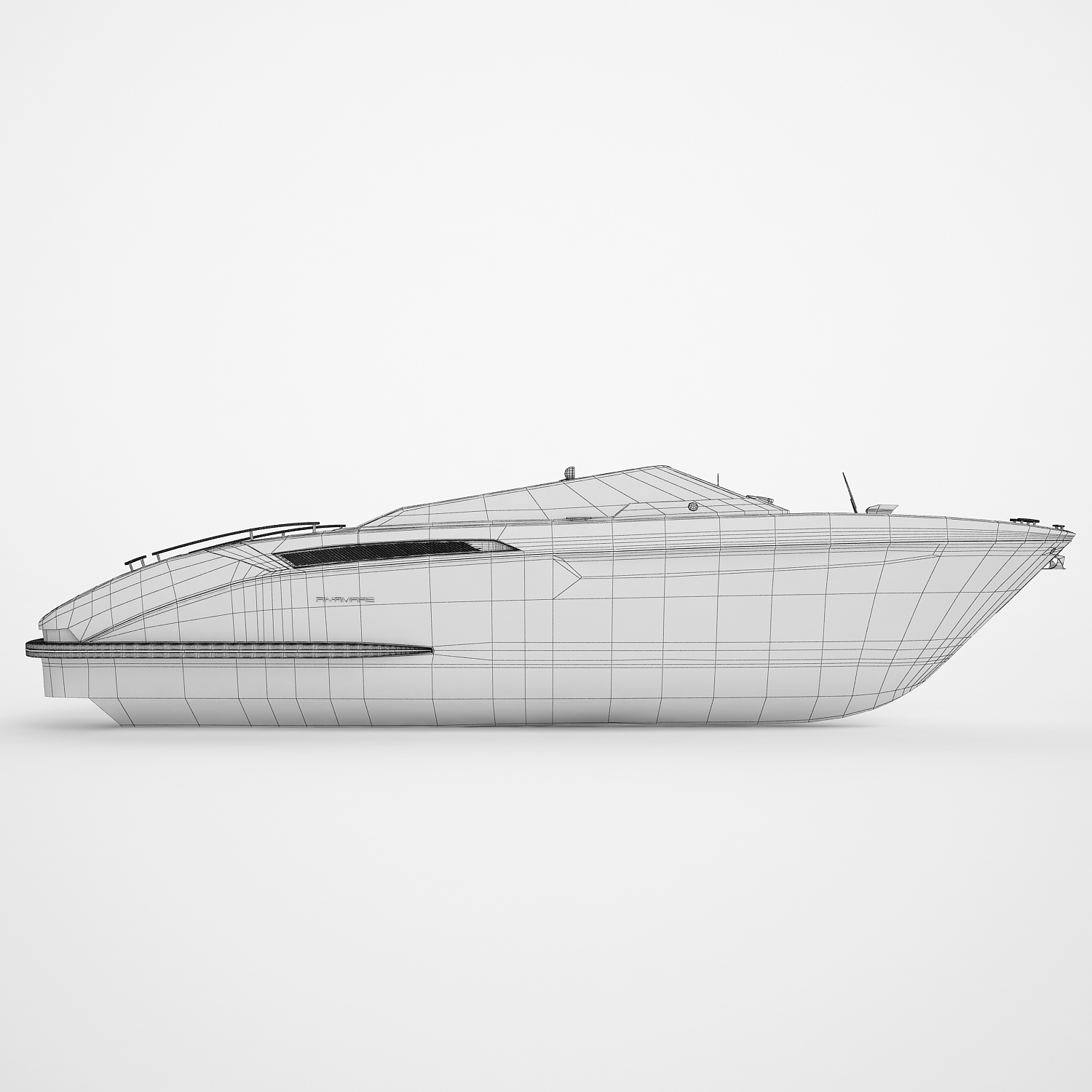 3D model riva rivamere speedboat - TurboSquid 1159476
