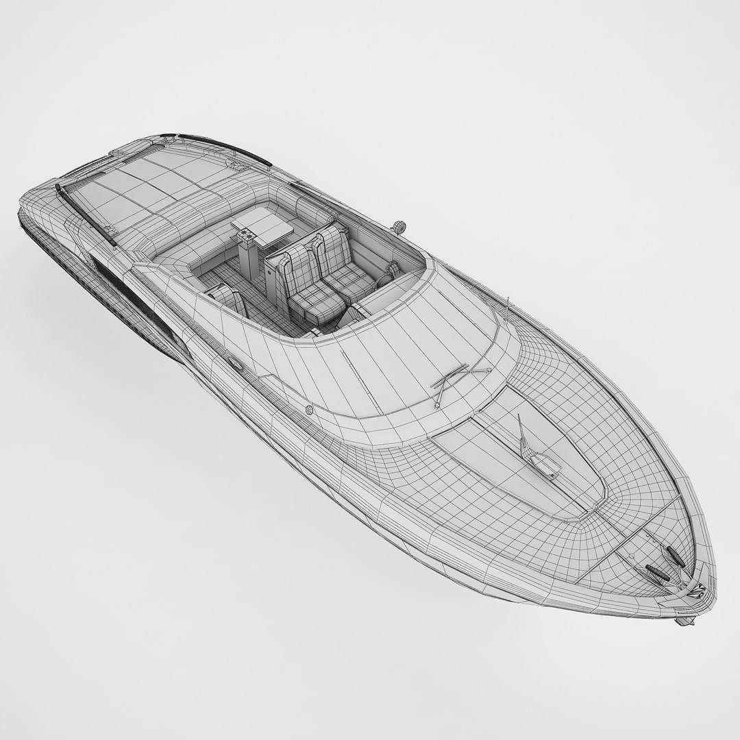3D model riva rivamere speedboat - TurboSquid 1159476
