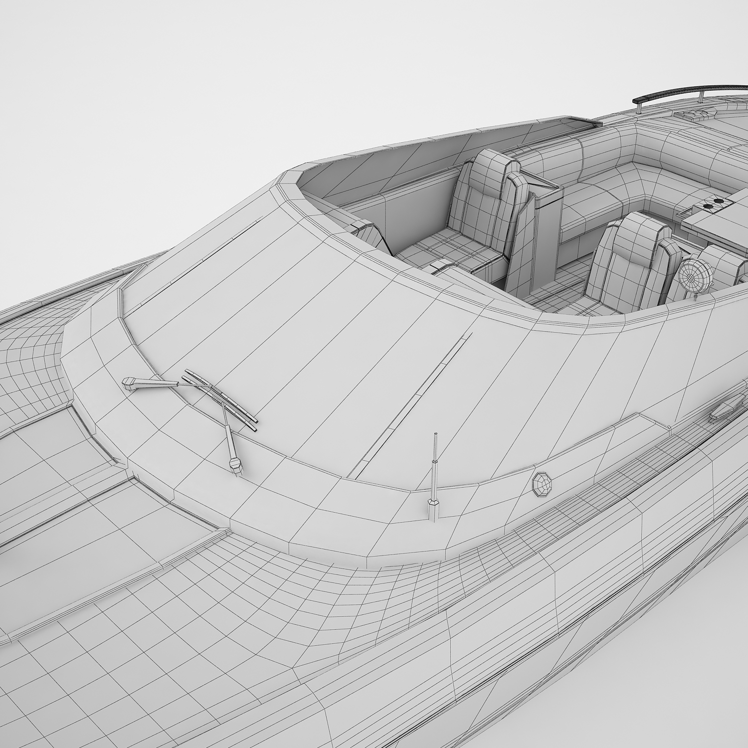 3D model riva rivamere speedboat - TurboSquid 1159476