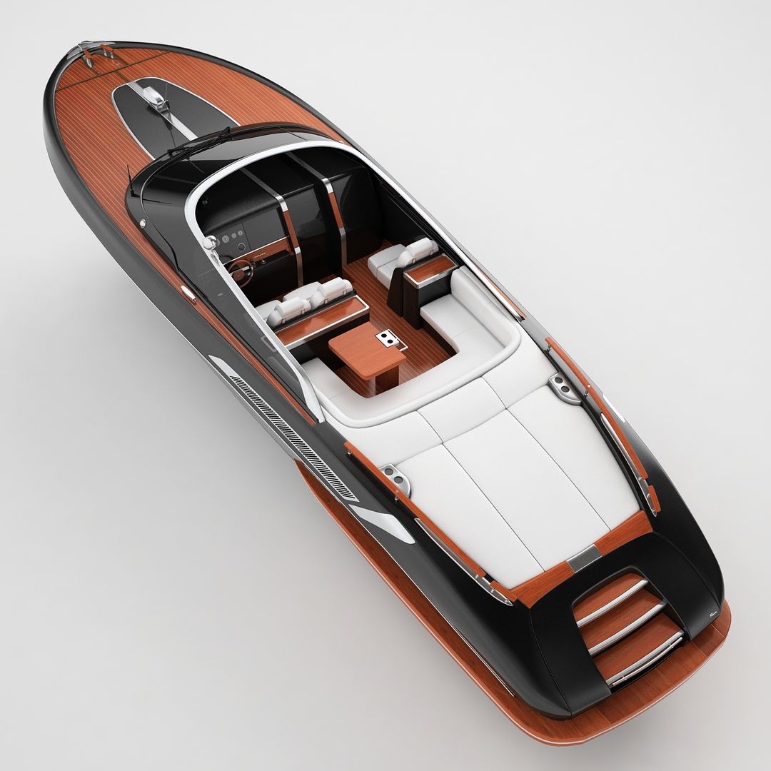 3D model riva rivamere speedboat - TurboSquid 1159476