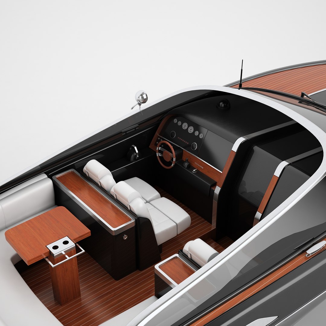 3D model riva rivamere speedboat - TurboSquid 1159476