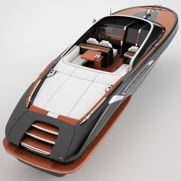 3D model riva rivamere speedboat - TurboSquid 1159476