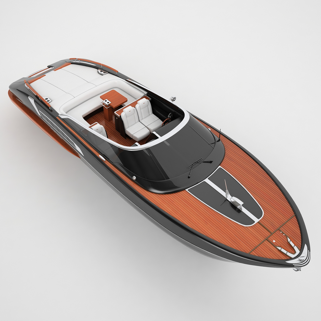 3D model riva rivamere speedboat - TurboSquid 1159476