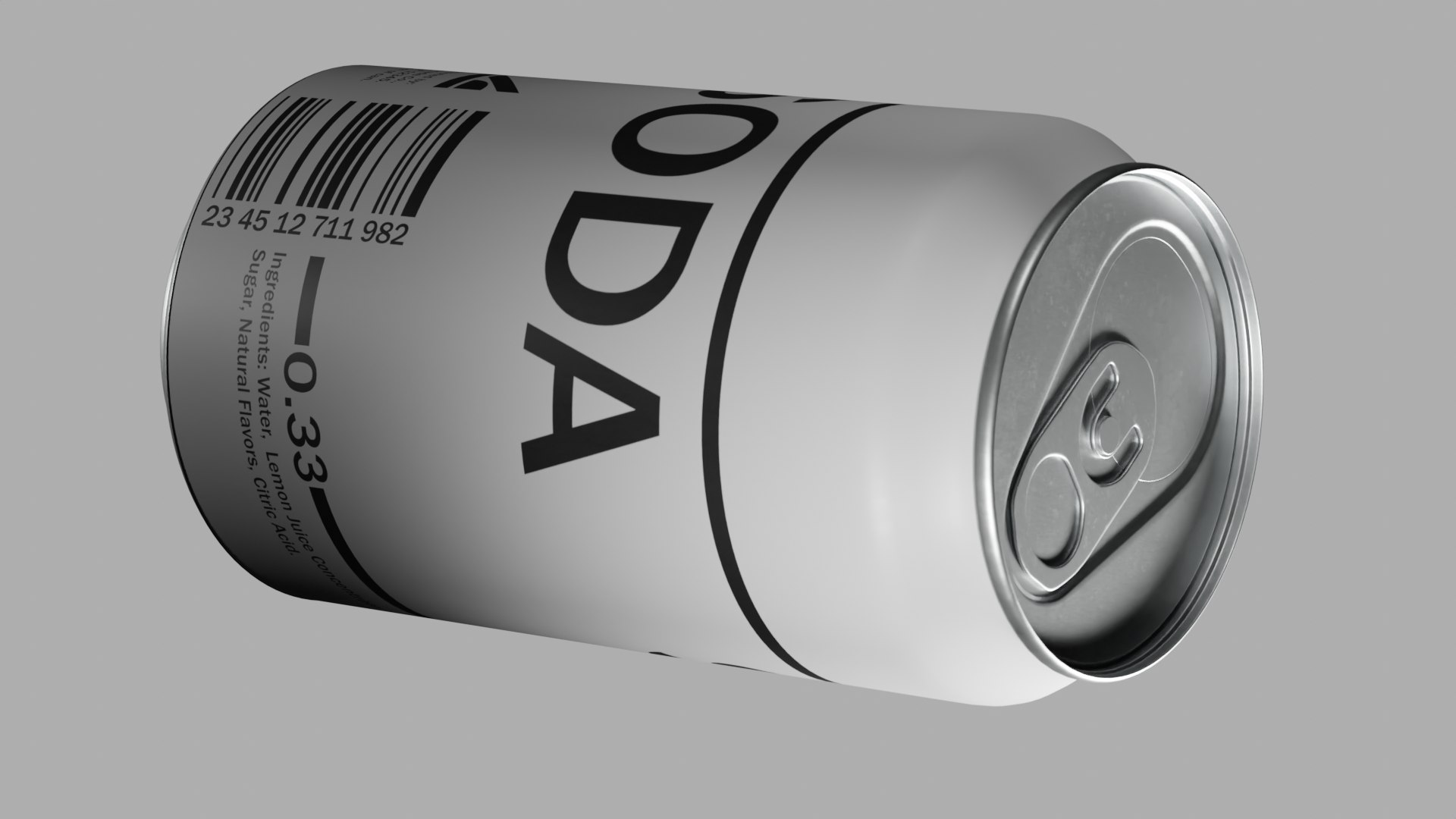 Soda Can 3D Model - TurboSquid 2245377