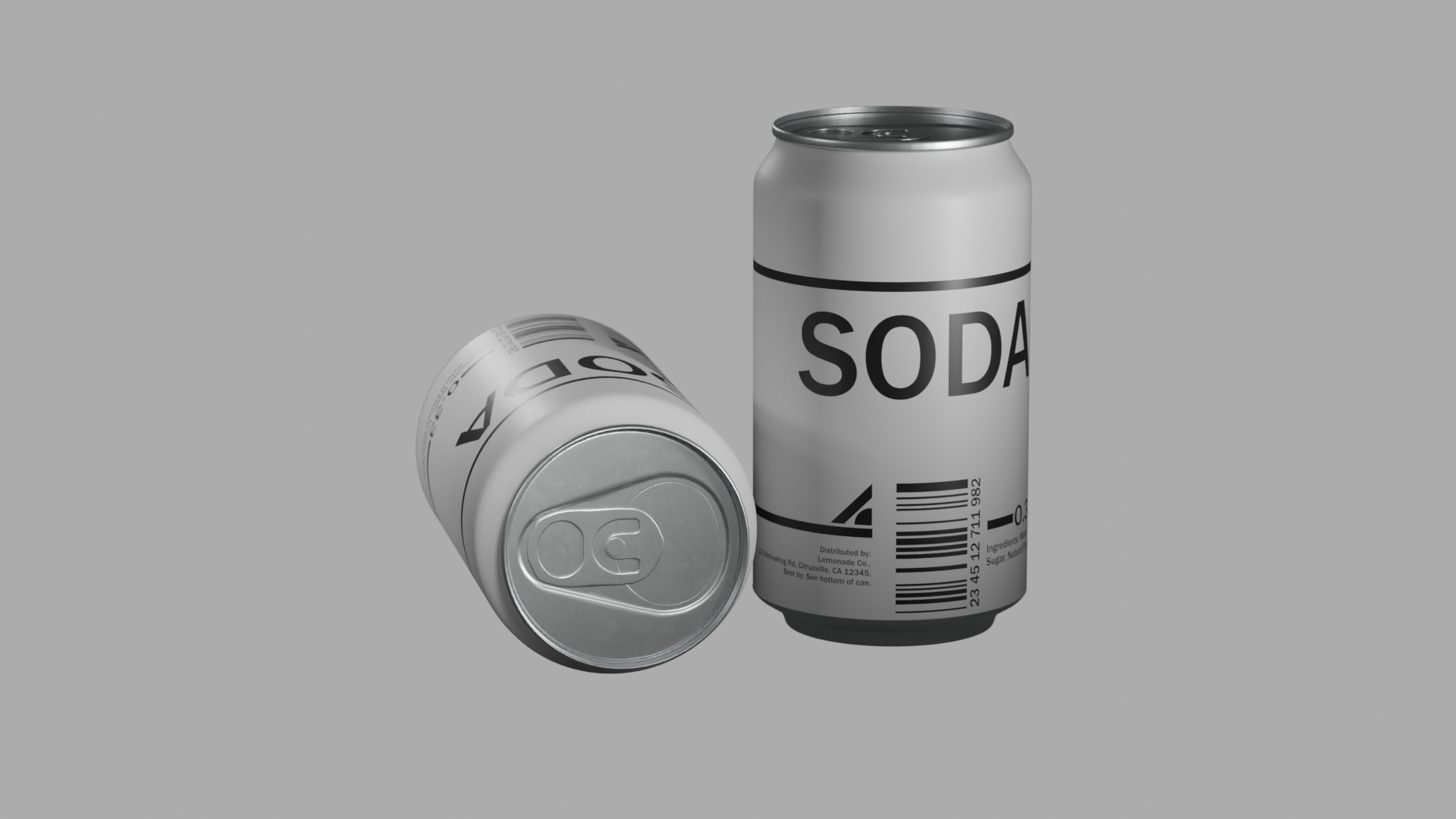 Soda Can 3D Model - TurboSquid 2245377