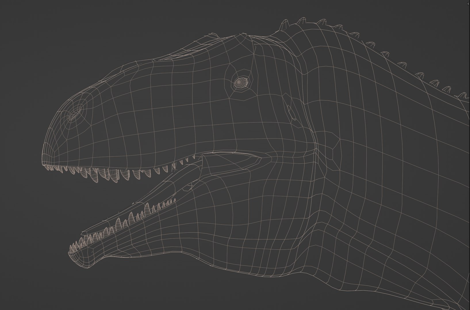 3D Giganotosaurus Model - TurboSquid 1911991