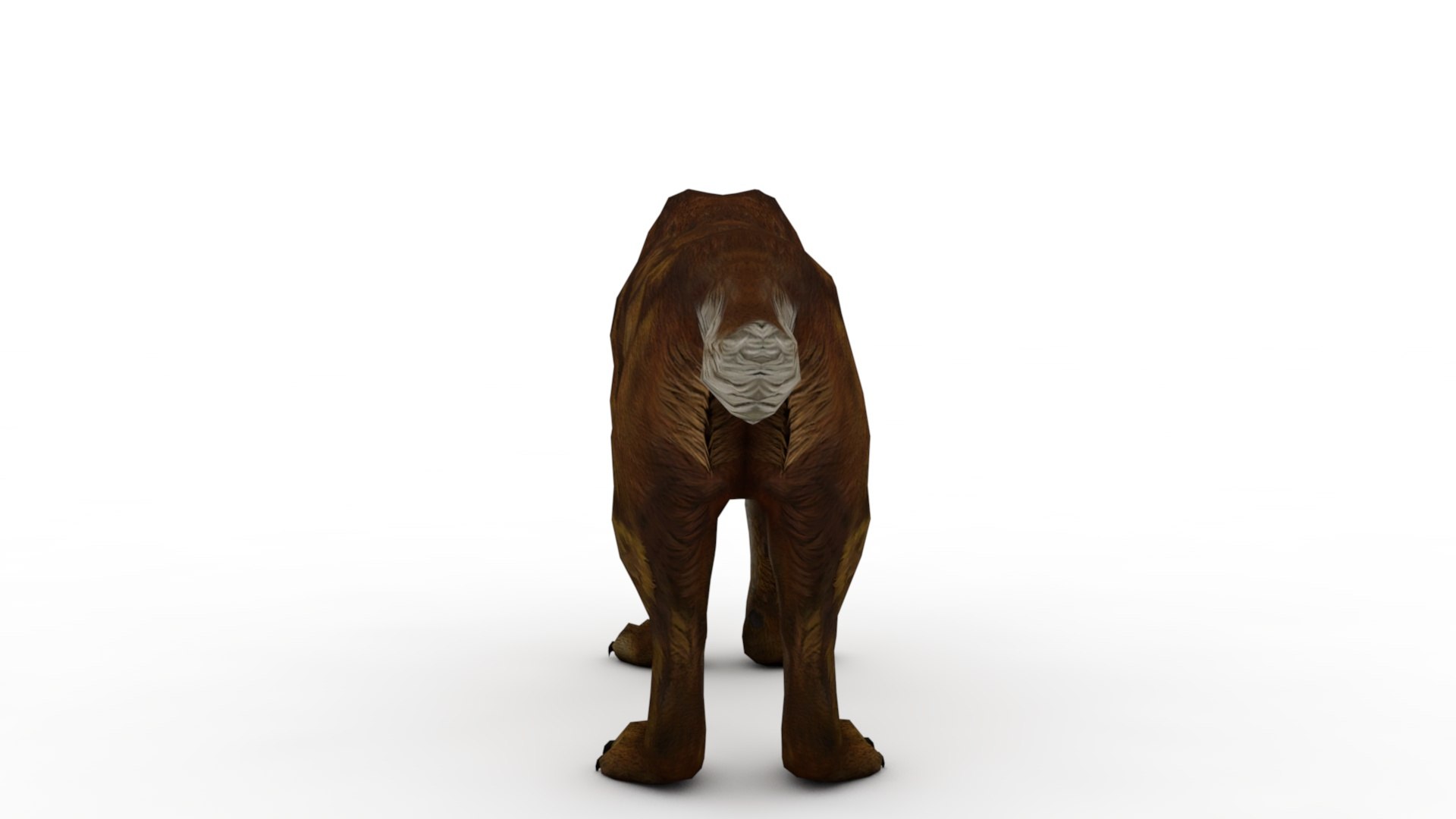 3D Saber Tooth Tiger Model - TurboSquid 1840083