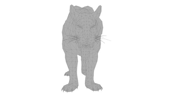 3D saber tooth tiger model - TurboSquid 1840083