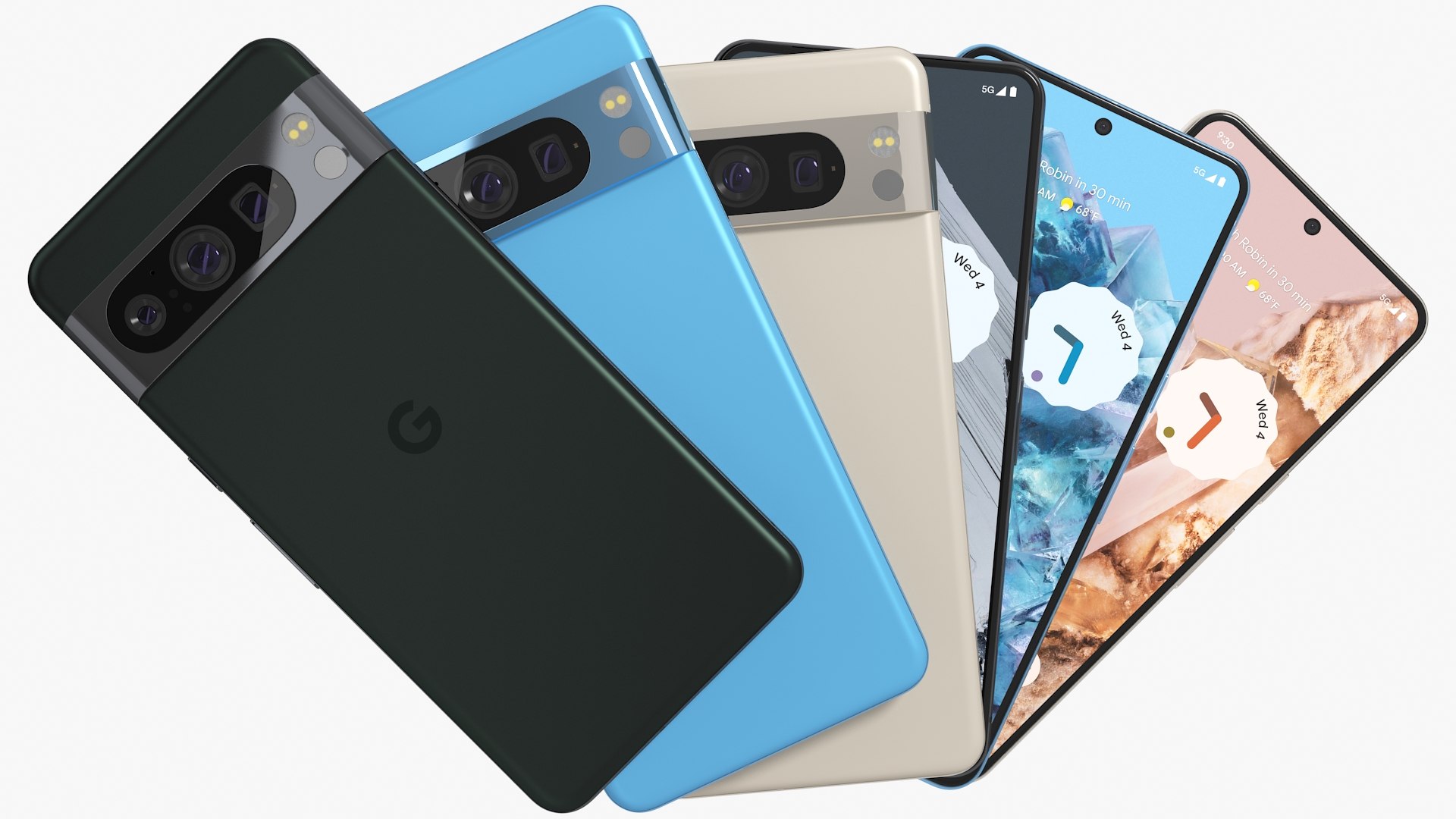 Google Pixel 8 Pro All Colors 3D model - TurboSquid 2146763