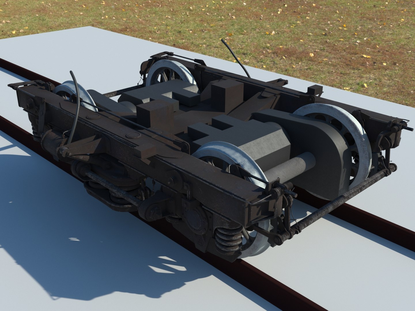 Bogey Train 3D Model - TurboSquid 1587850