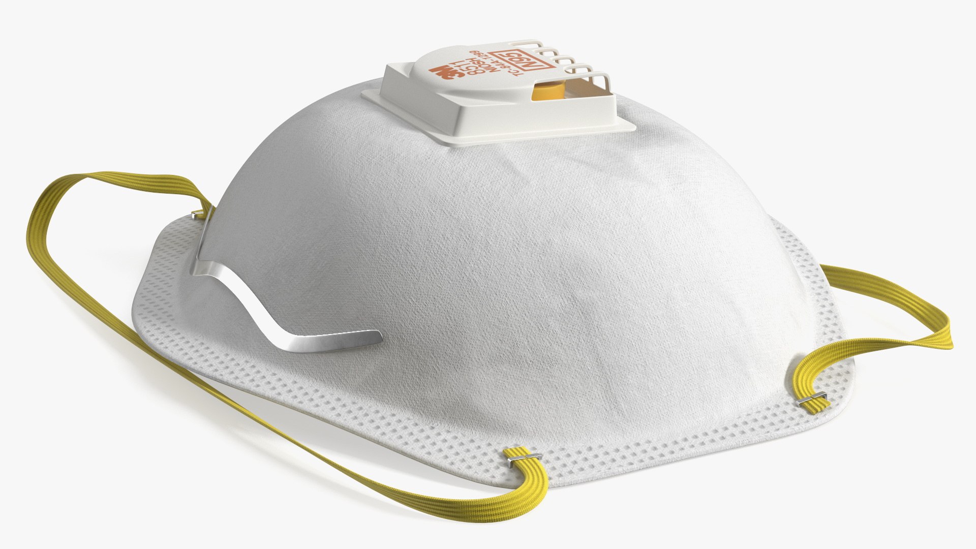 3M N95 Particulate Respirator Safety Mask Model - TurboSquid 2516258