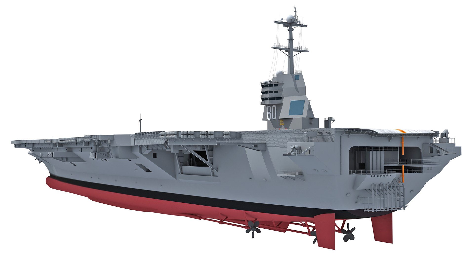 3D Uss Aircraft Carrier Model - TurboSquid 1426997