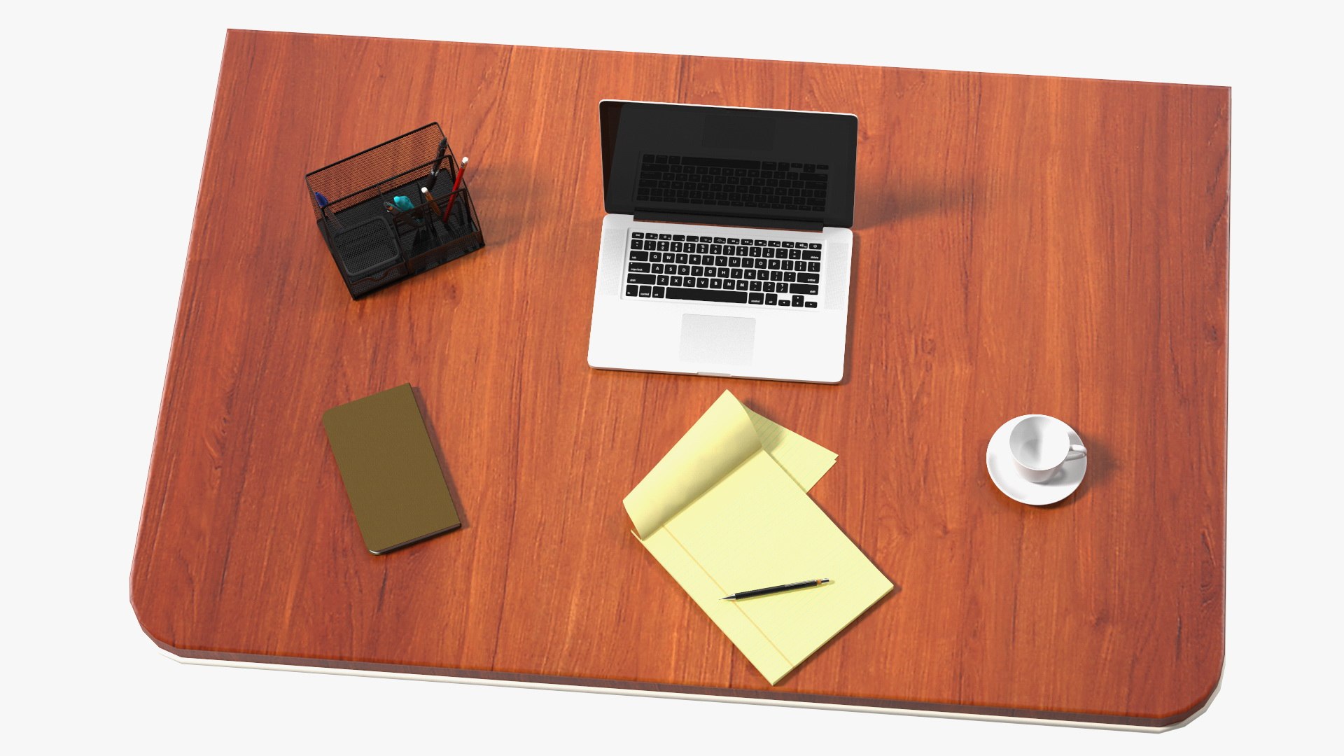 3D Computer Workplace the Table - TurboSquid 1818216