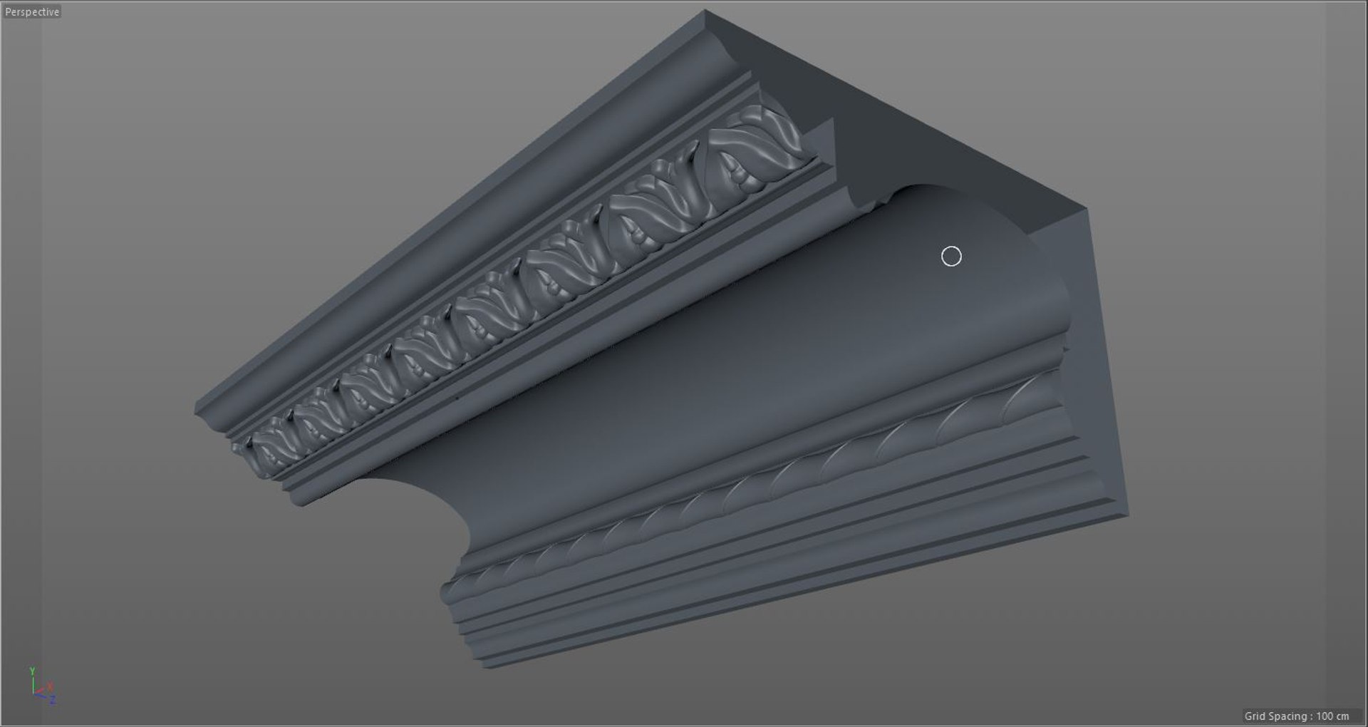 3D Patterned Cornices Model - TurboSquid 1433379