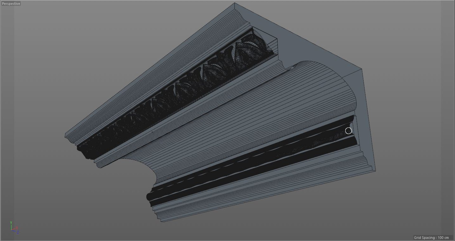 3D Patterned Cornices Model - TurboSquid 1433379