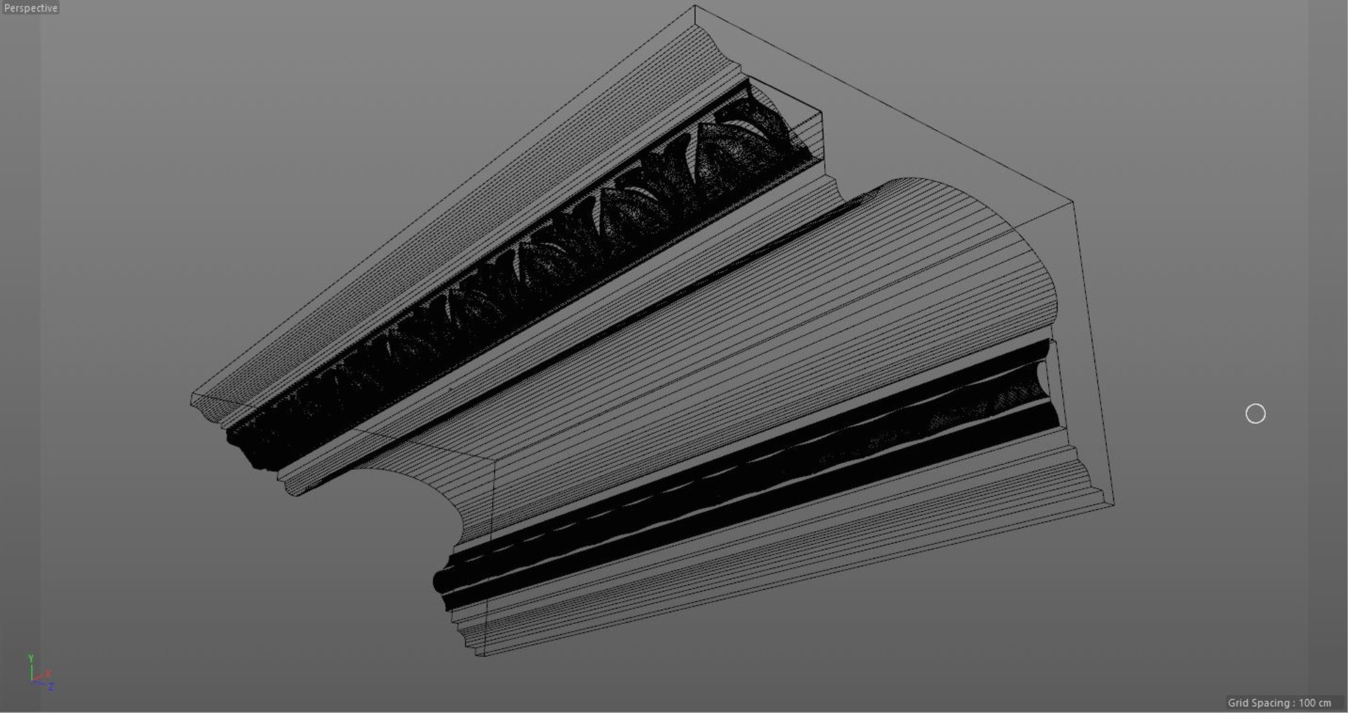 3D Patterned Cornices Model - TurboSquid 1433379