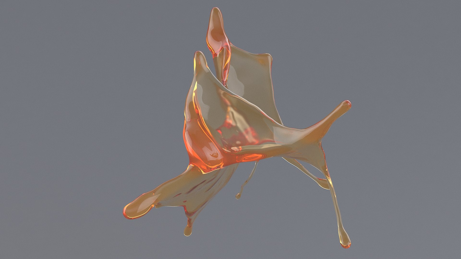 Splash Flat 04 3D - TurboSquid 1718093