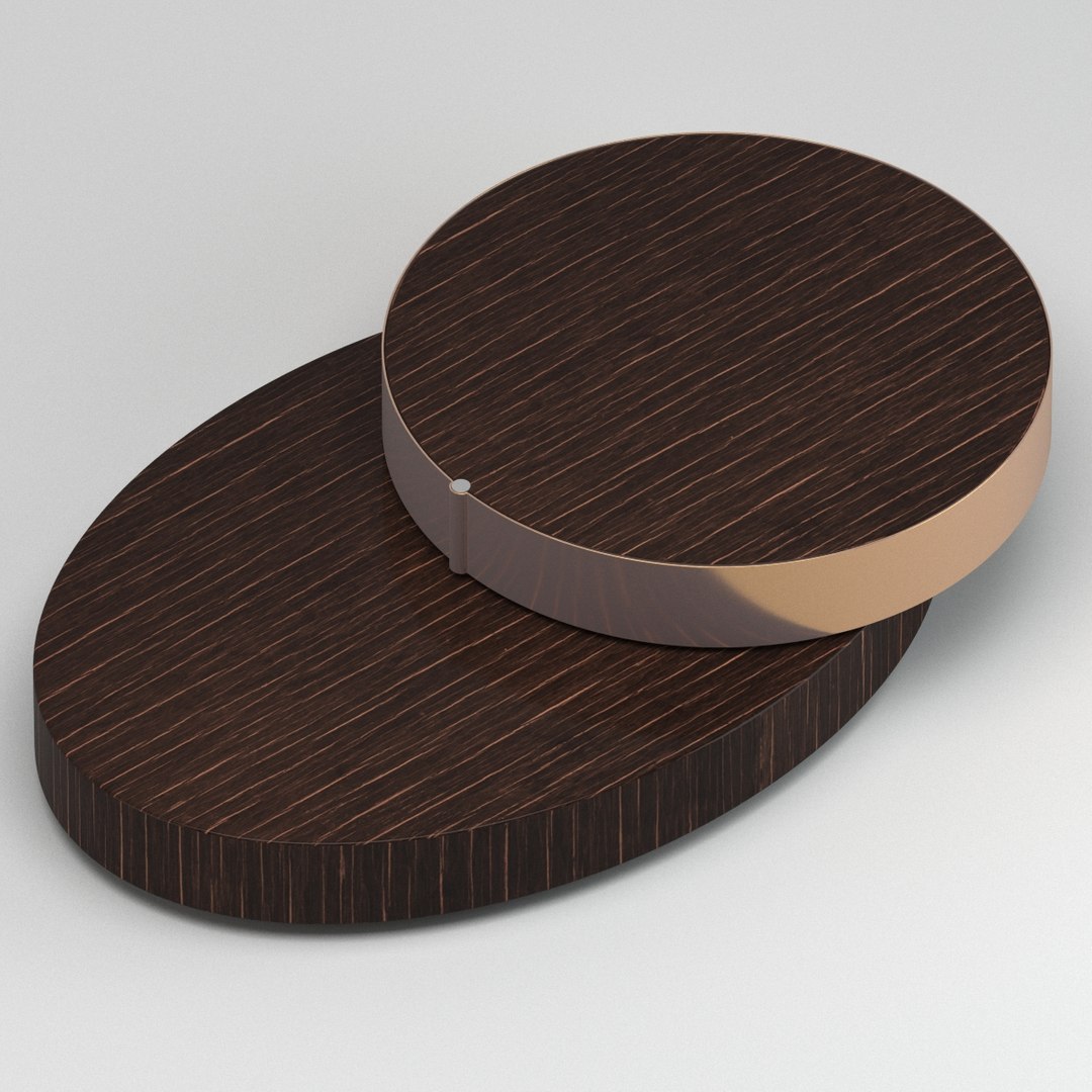 Minotti Benson Table Model - TurboSquid 1501258