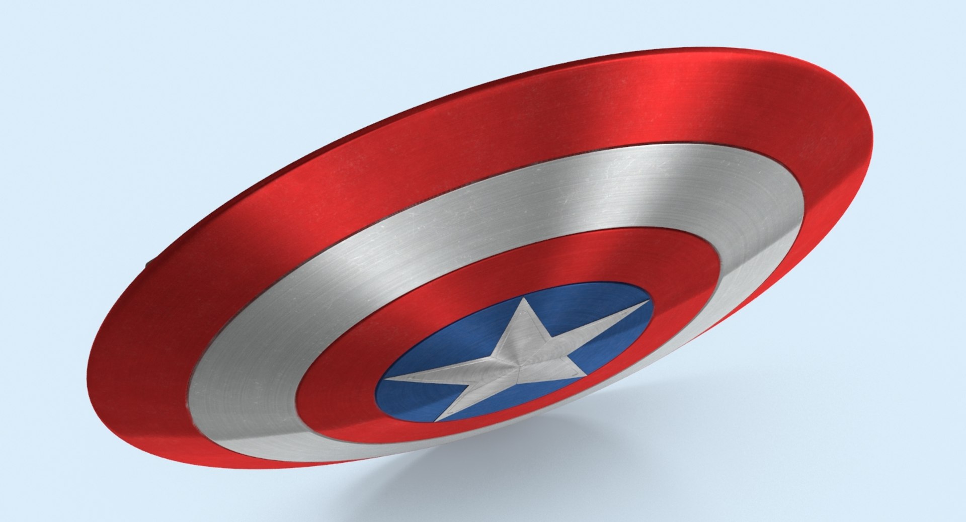 3d Captain-america-shield Model