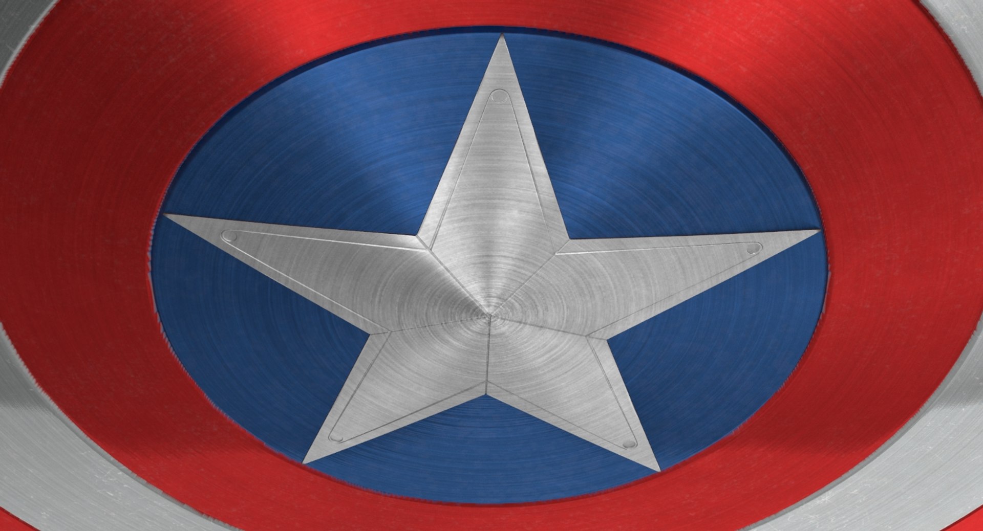 3d Captain-america-shield Model