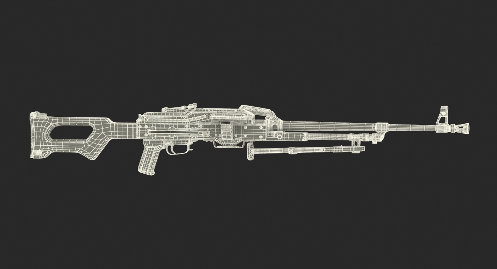 Machine Gun Pkm 3ds