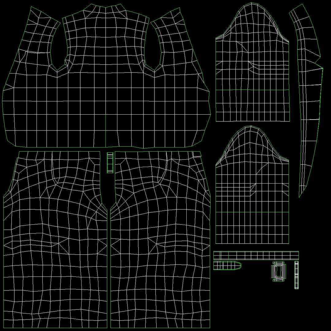 3D Male Suit - Rig Model - TurboSquid 1638095