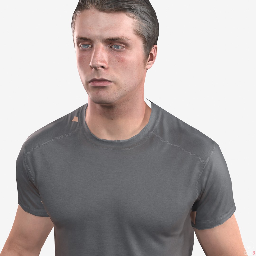3D Male Suit - Rig Model - TurboSquid 1638095