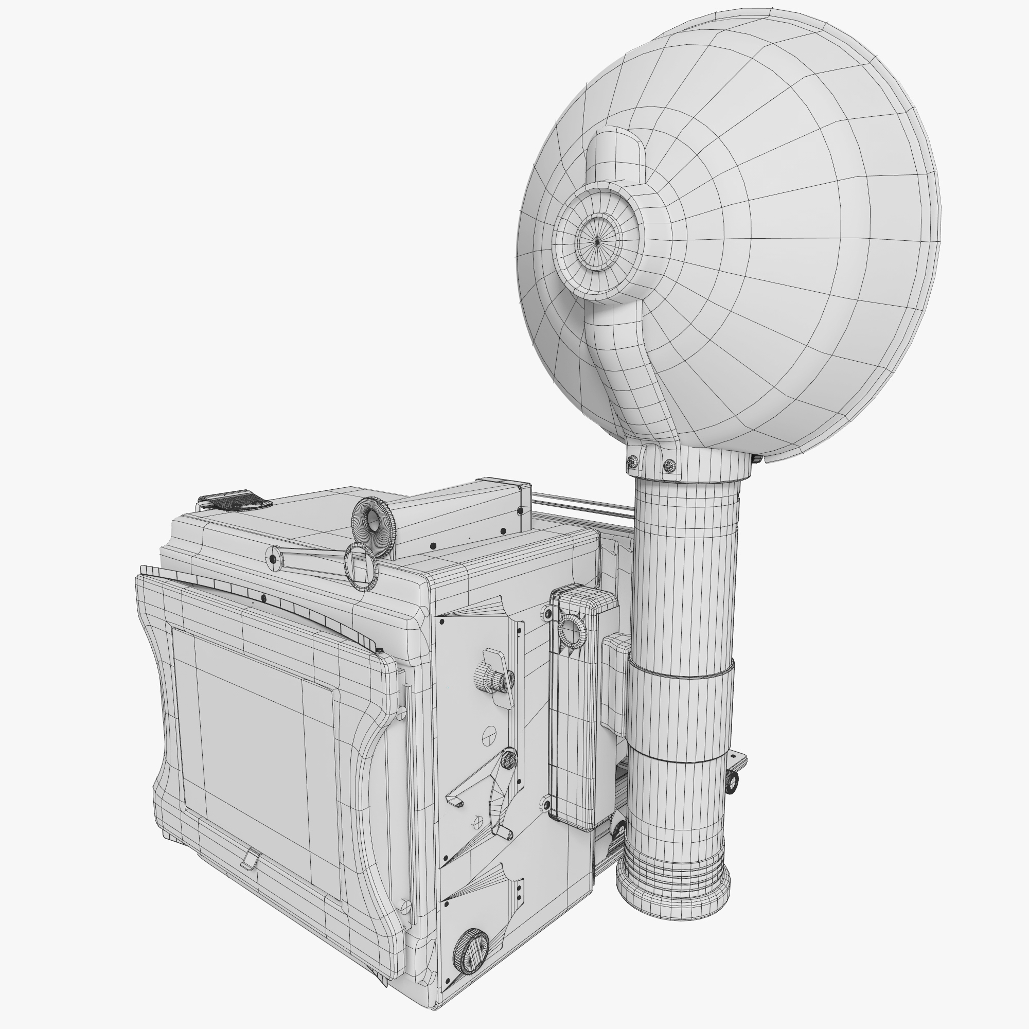 realistic camera dxf
