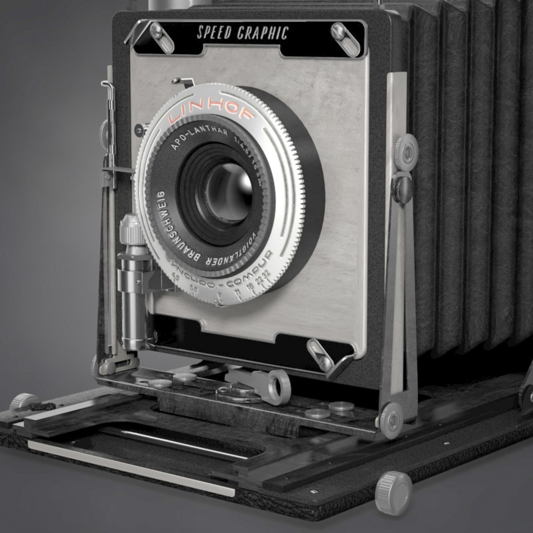 Realistic Camera Dxf