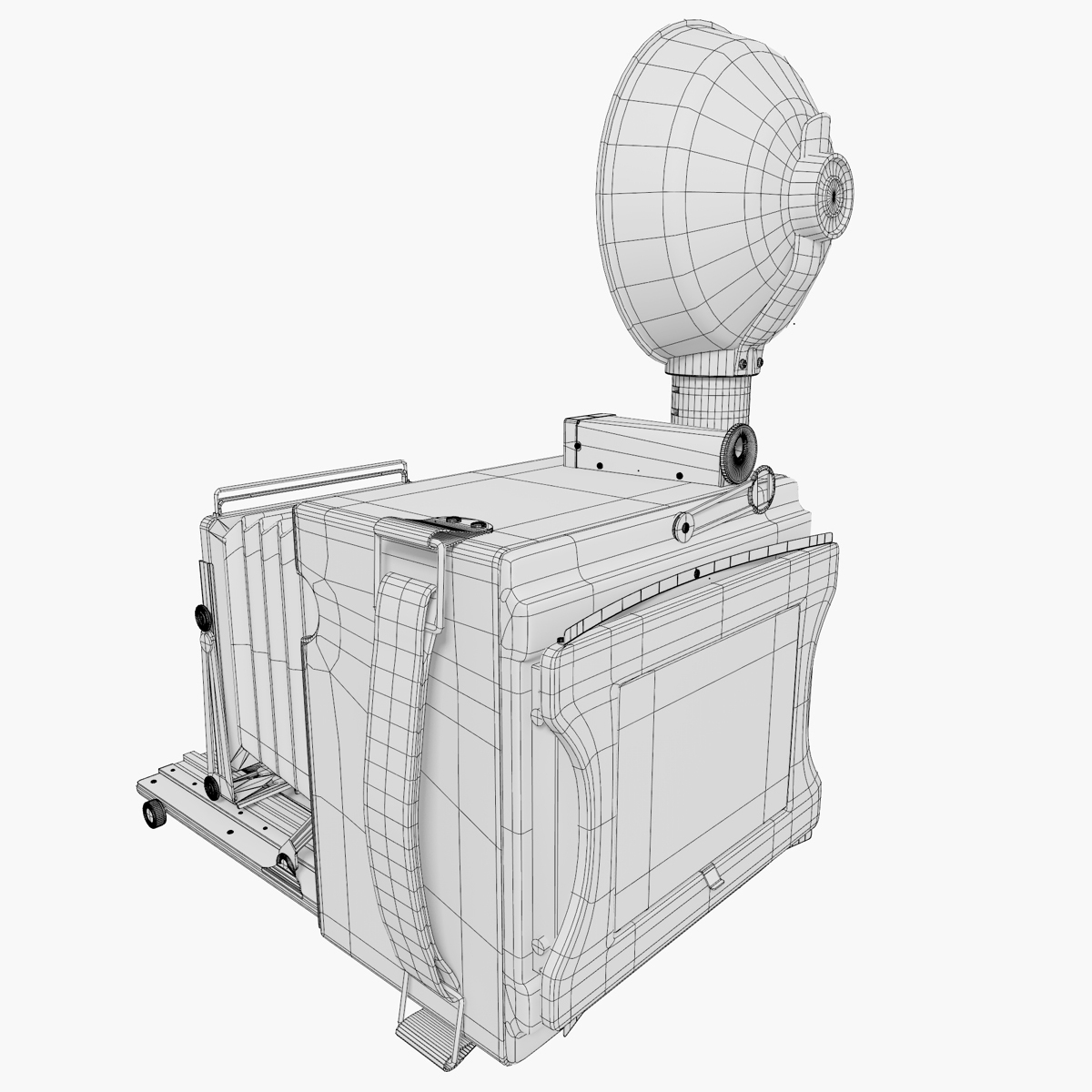realistic camera dxf
