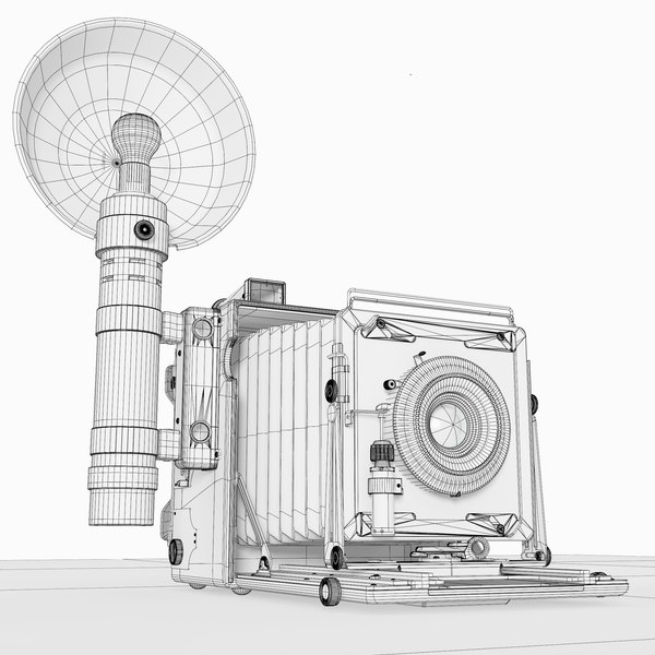 realistic camera dxf