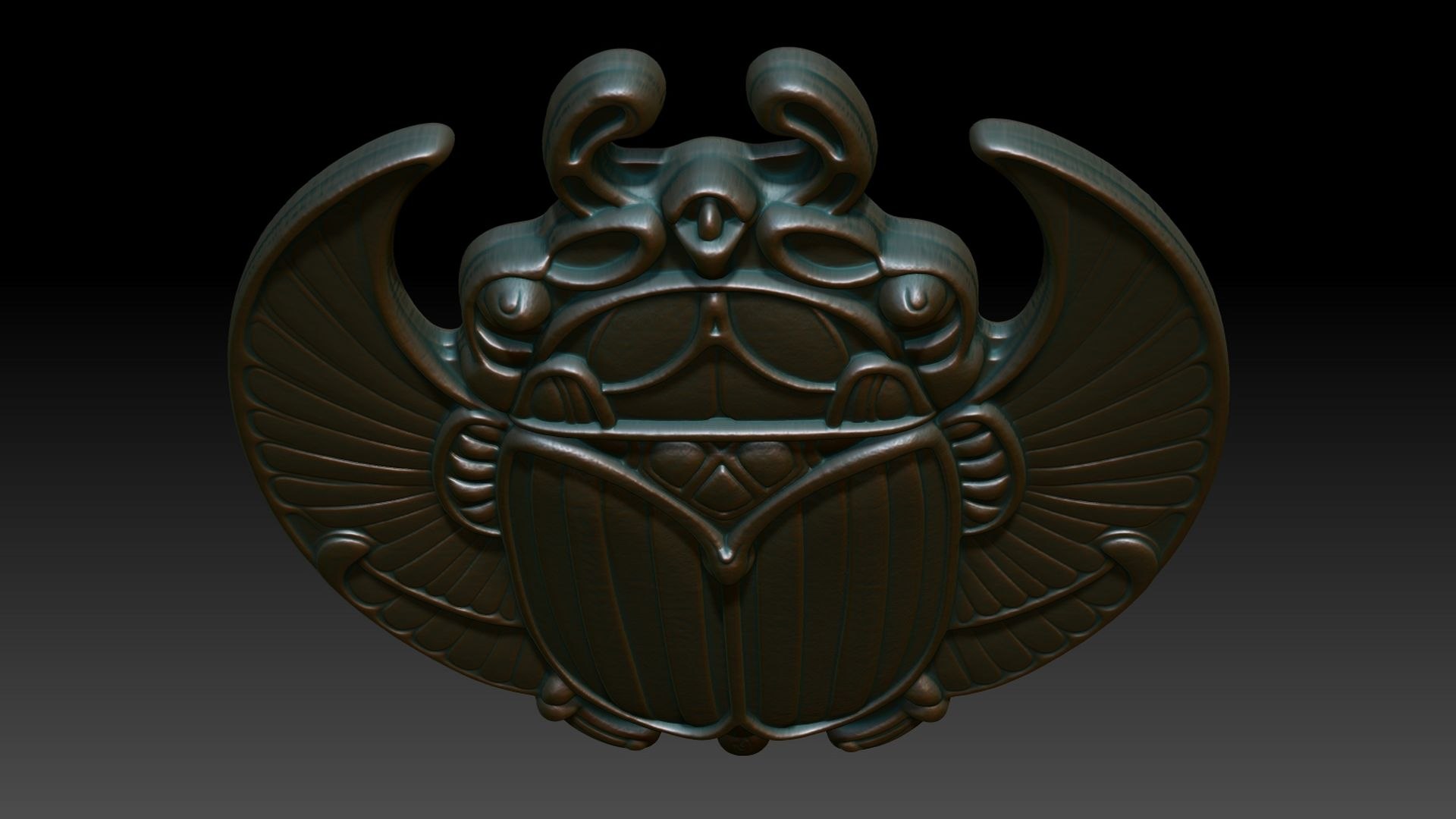 Scarab Basrelief 240607 3D Model - TurboSquid 2366663