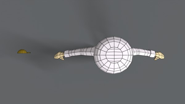 Low Poly Cartoon Chef 3D model - TurboSquid 1729698