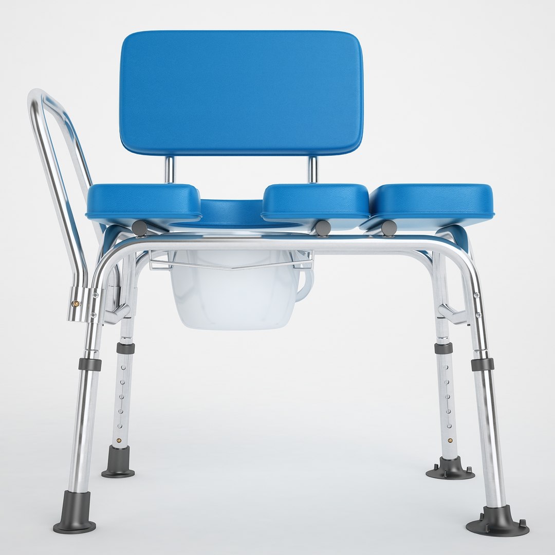 Bedside Commode Chair 3D Model - TurboSquid 1389389
