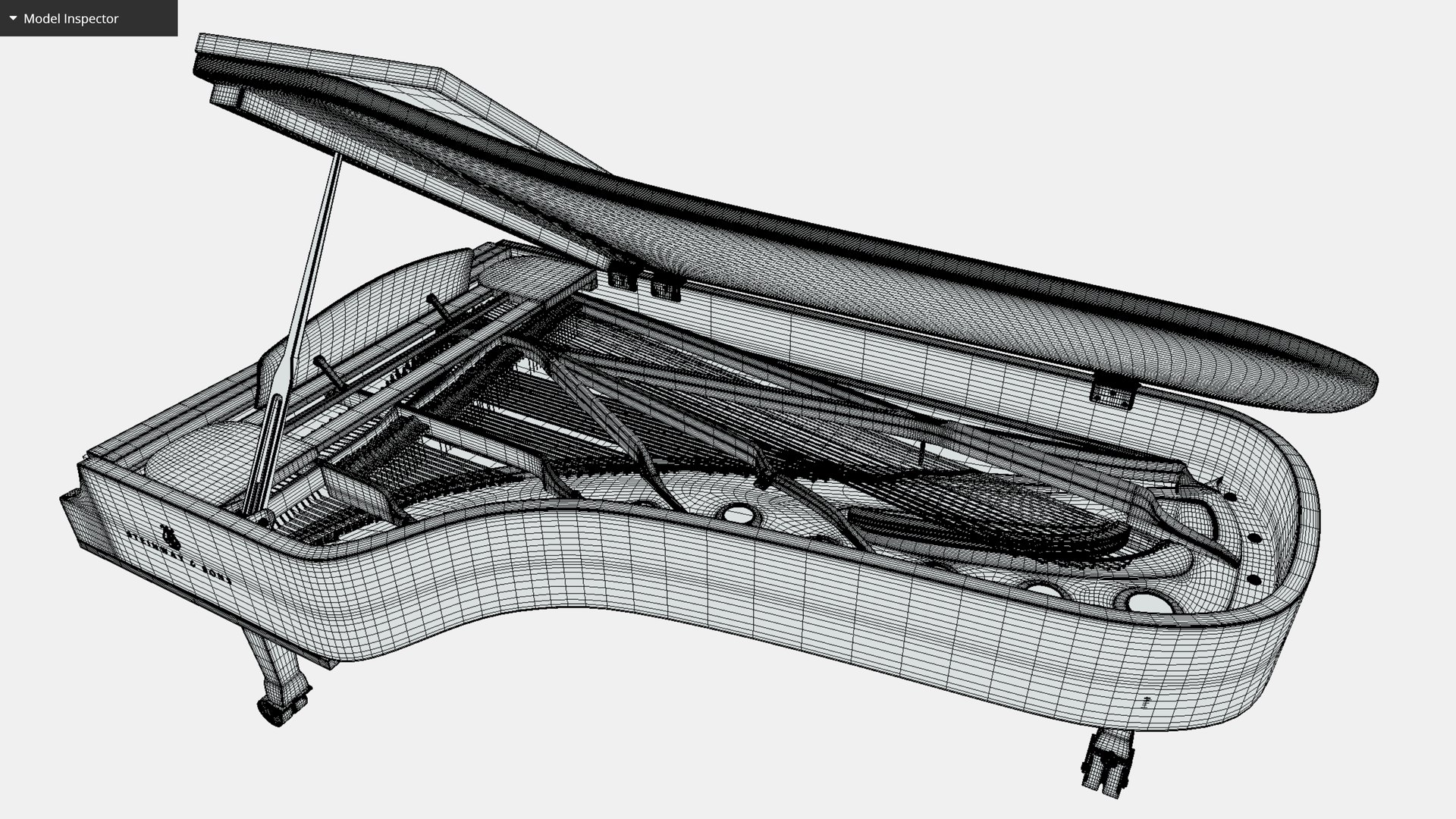 Grand Piano model - TurboSquid 2013801