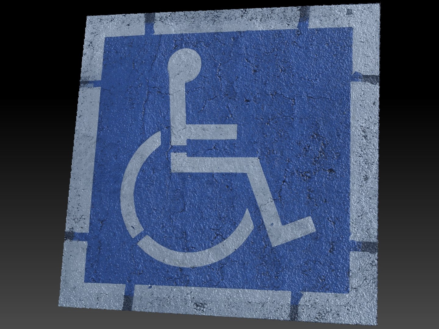 Scan Handicap Parking Obj