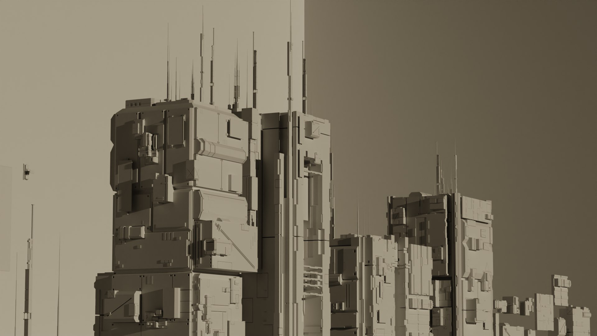 3D Sifi Module Buildings - TurboSquid 1915986