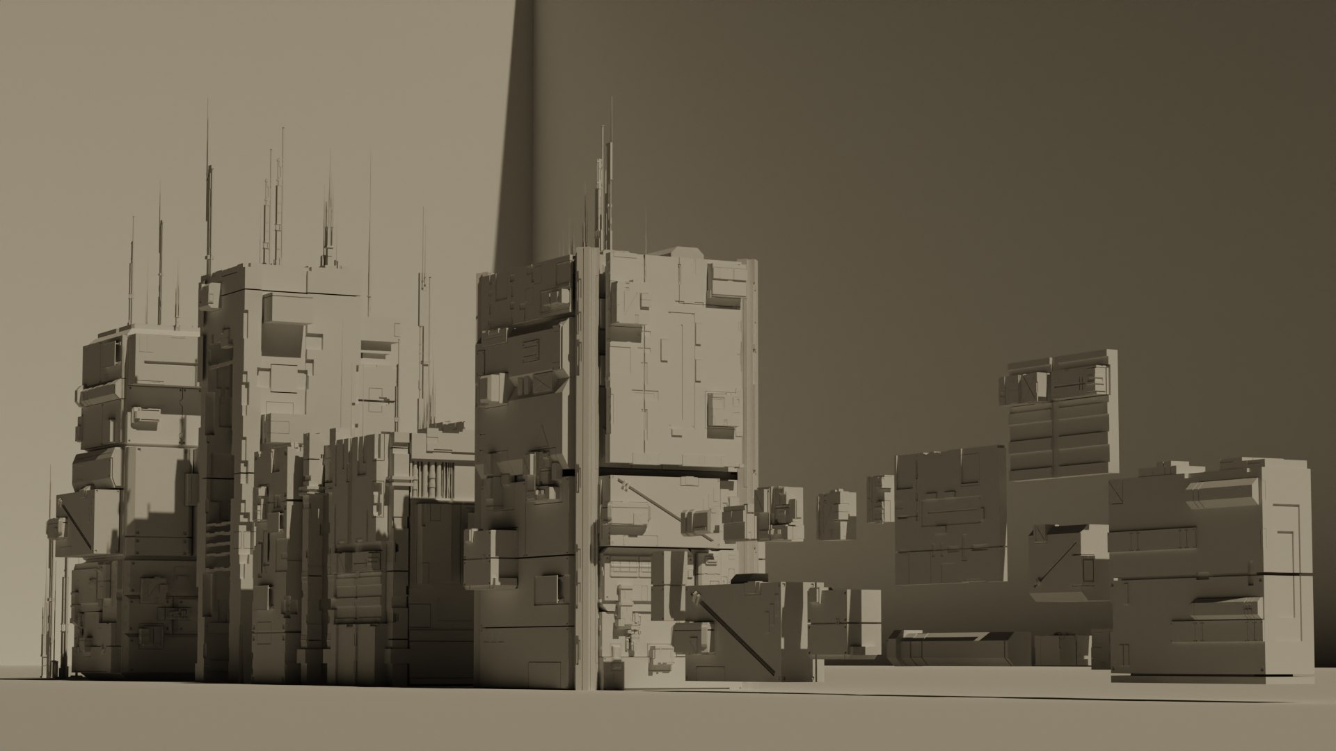 3D Sifi Module Buildings - TurboSquid 1915986