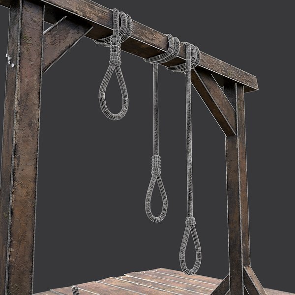 Medieval Gallows 3D model - TurboSquid 1748318