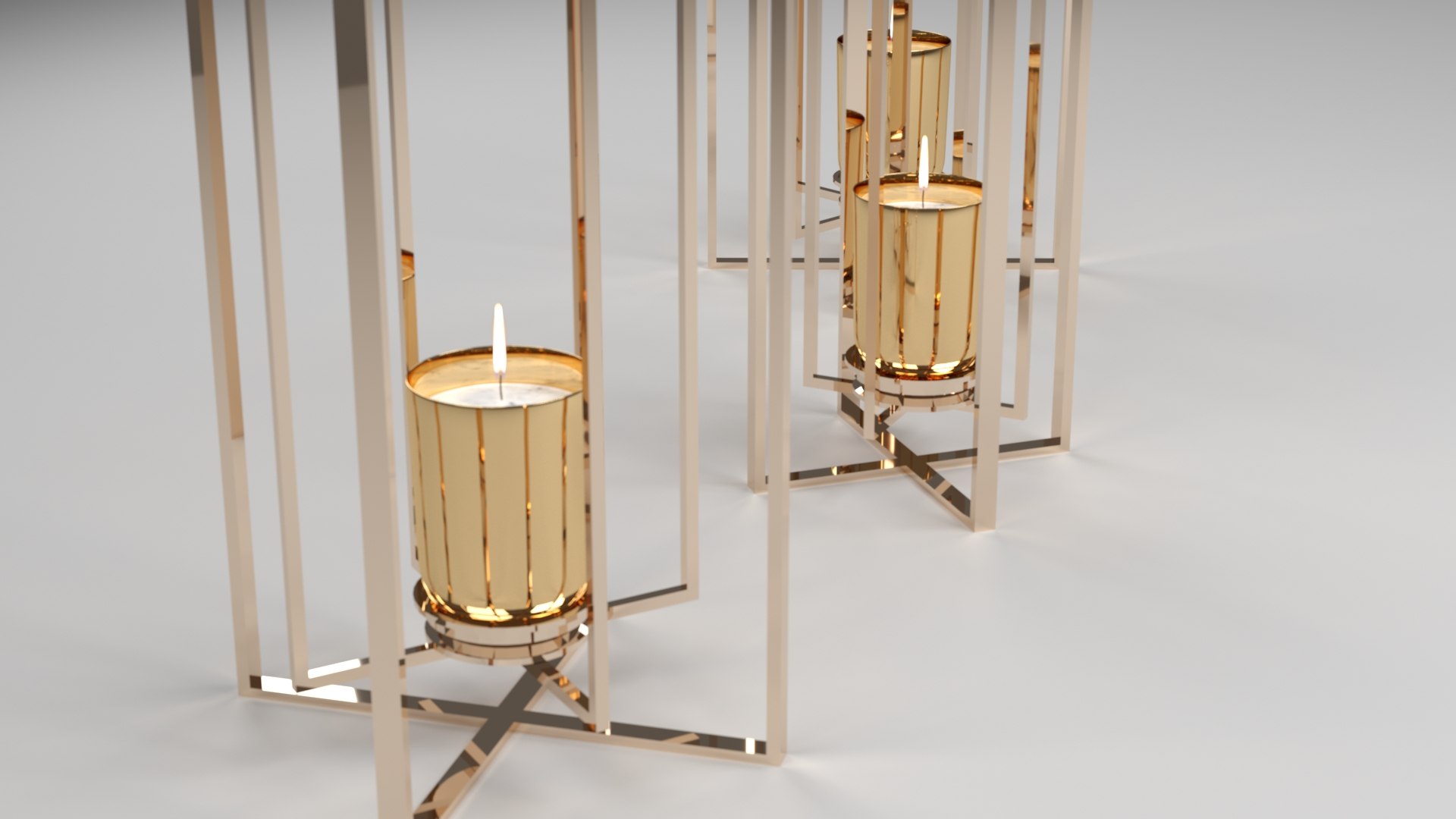 Candlestick Model - TurboSquid 1783608
