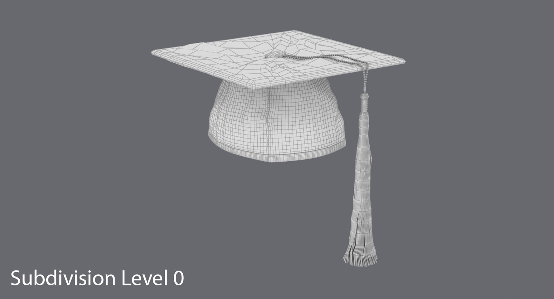 3d Model Mortarboard Mortar Board
