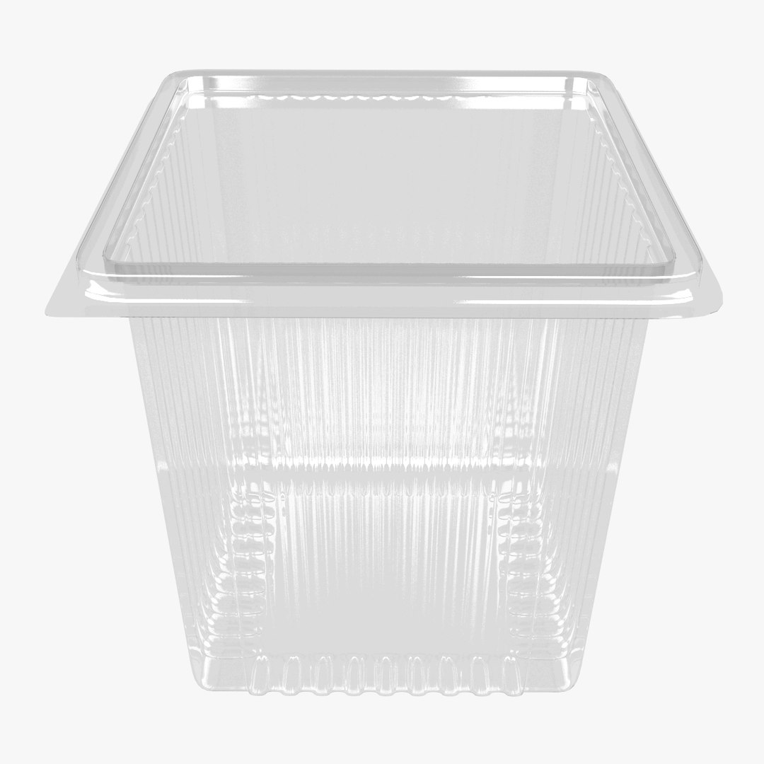3D Plastic Container - TurboSquid 1382418
