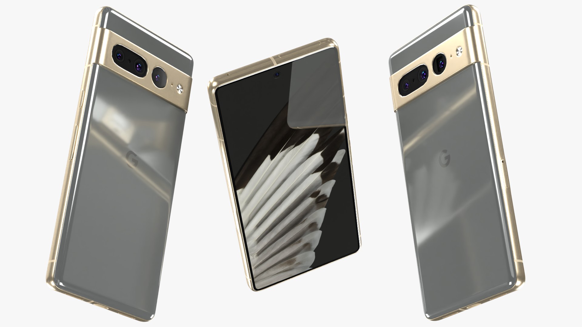 3D Google Pixel 7 Pro Hazel Model - TurboSquid 1986109