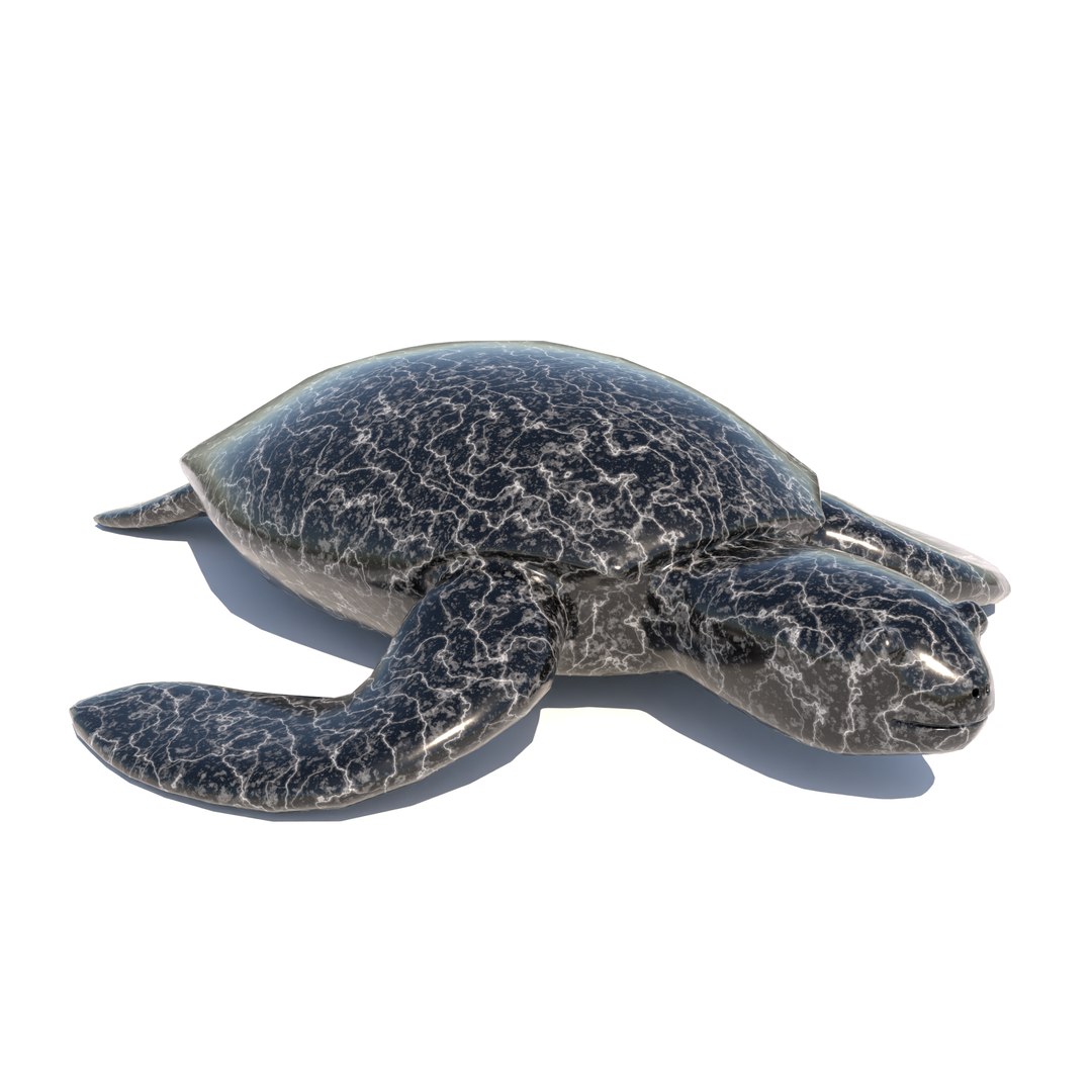 3D Marble Turtle - TurboSquid 2097924