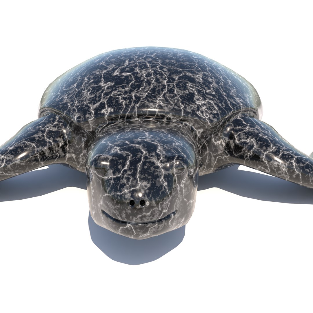 3D Marble Turtle - TurboSquid 2097924