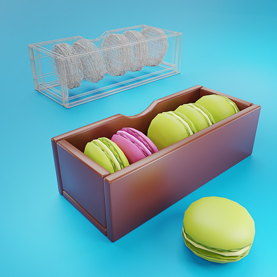 Cartoon Food Pack 3D model 3D model - TurboSquid 1912322
